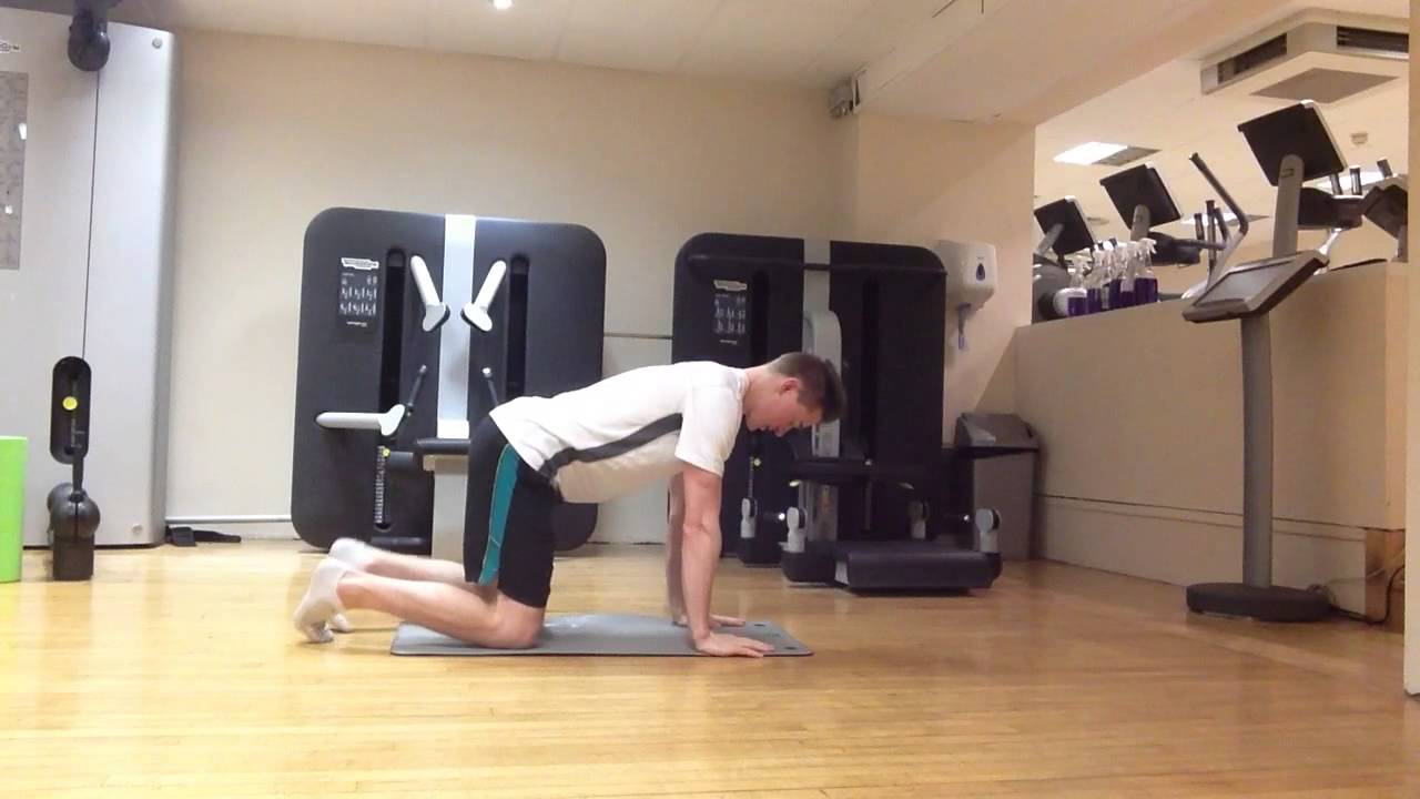 Back posture Exercises for Golf - YouTube