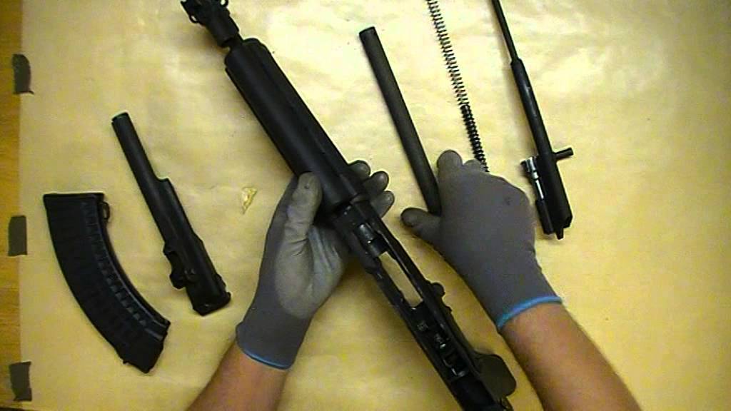 Field strip SAKO 92S ( 7.62 x 39 ) - YouTube