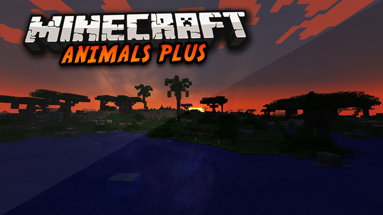 Minecraft: ANIMALS PLUS MOD 1.8 (KILLER SHARKS, POISONOUS SNAKES ...