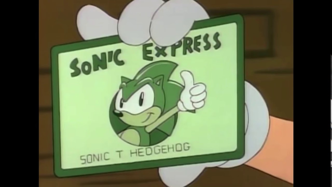 my sonic express card (AOSTH clip) - YouTube