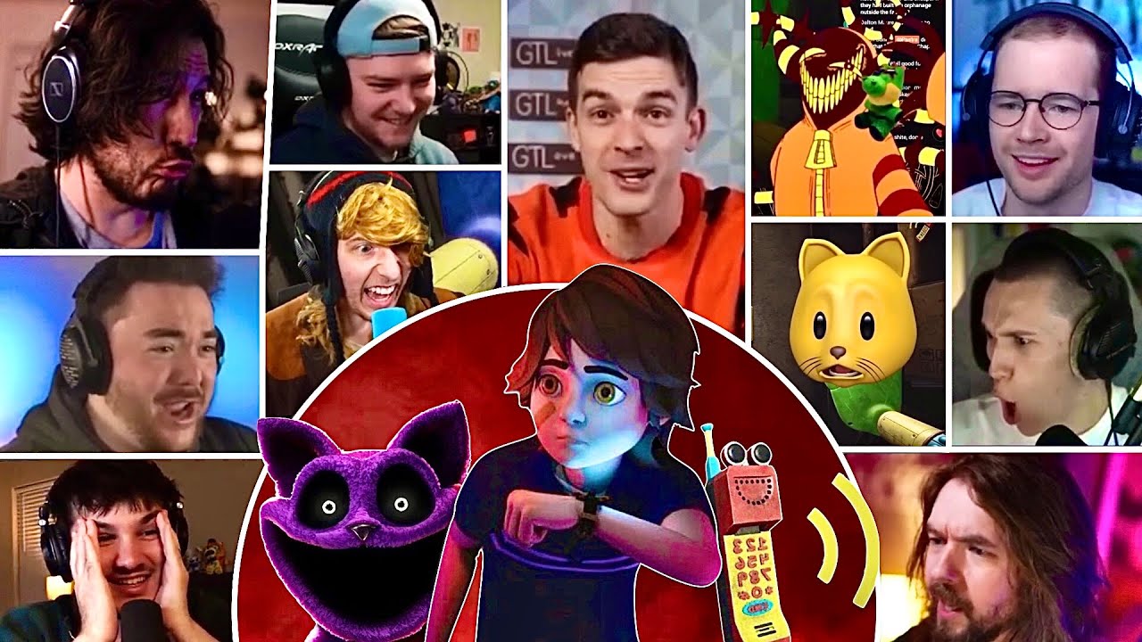 Everyone reacting to “Gregory” in Poppy Playtime Chapter 3 - YouTube