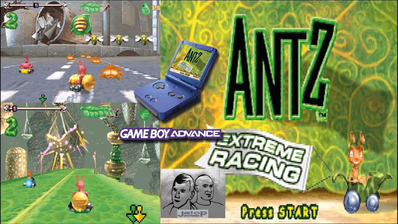 Antz Extreme Racing GBA - C&M Playthrough - YouTube