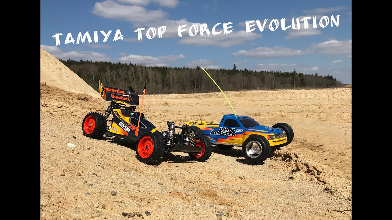 Tamiya Top Force Evolution Action Run - YouTube