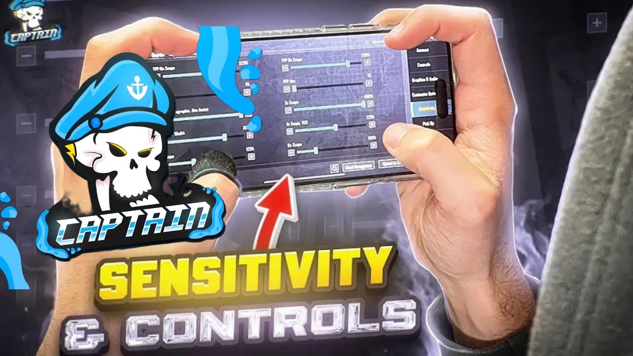 3.2 Star Captain Sensitivity + 4 Finger Control Code For Bgmi & Pubg Mobile - YouTube