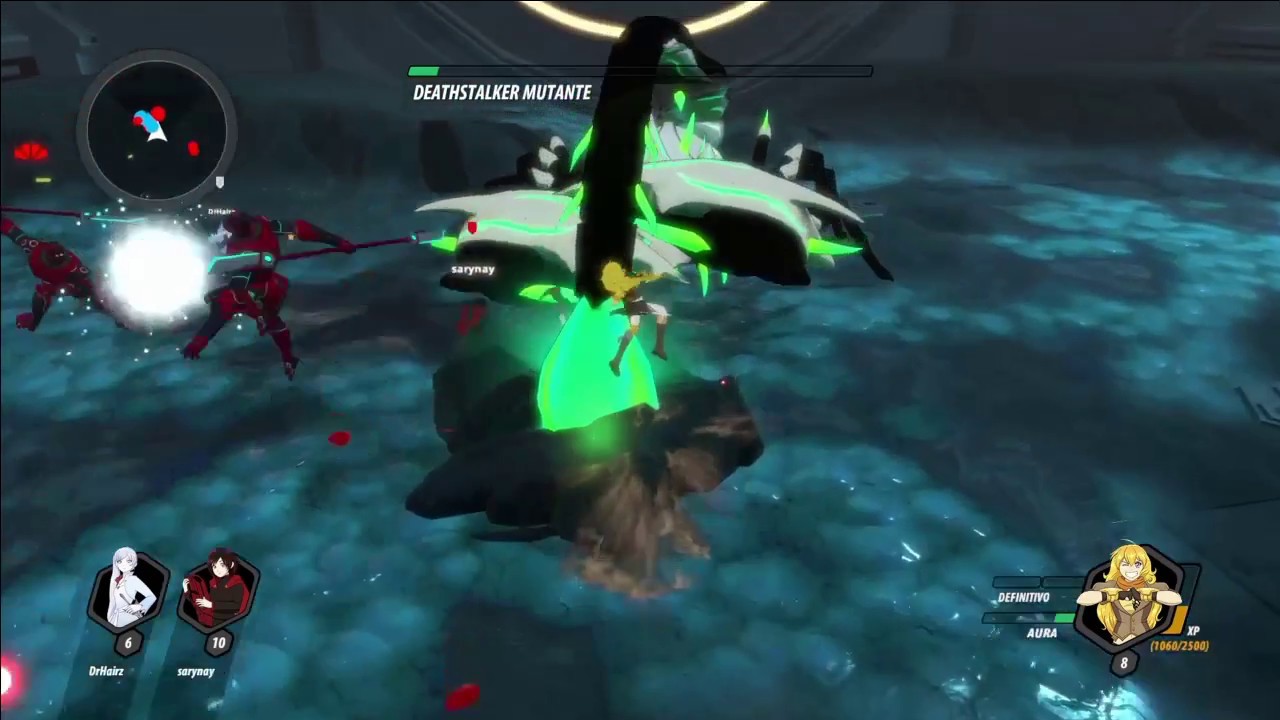 RWBY Grimm Eclipse final boss PS4 (sub español) - YouTube