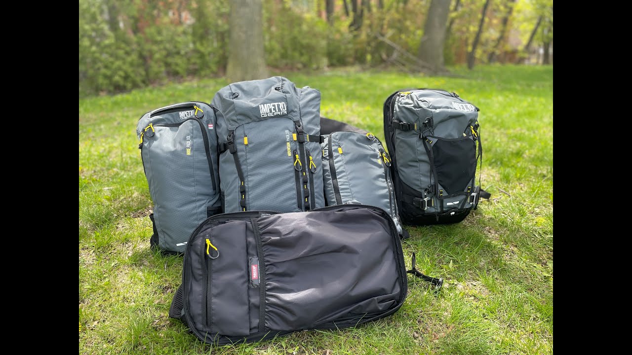 impetroGear modular backpacks - YouTube