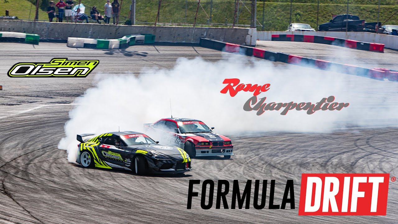 Cockpit POV - Formula Drift Pro drivers, Simen Olsen and Rome ...