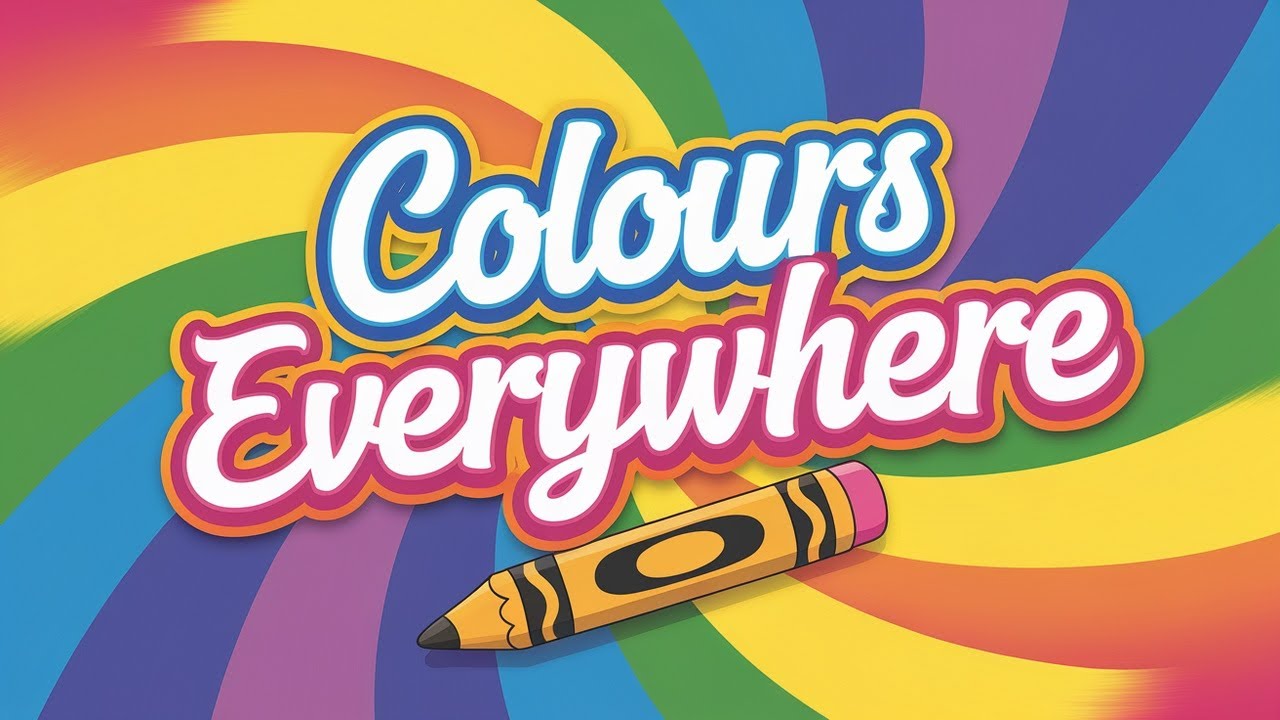 COLOURS Are Everywhere In This Fun Kids Song! - YouTube