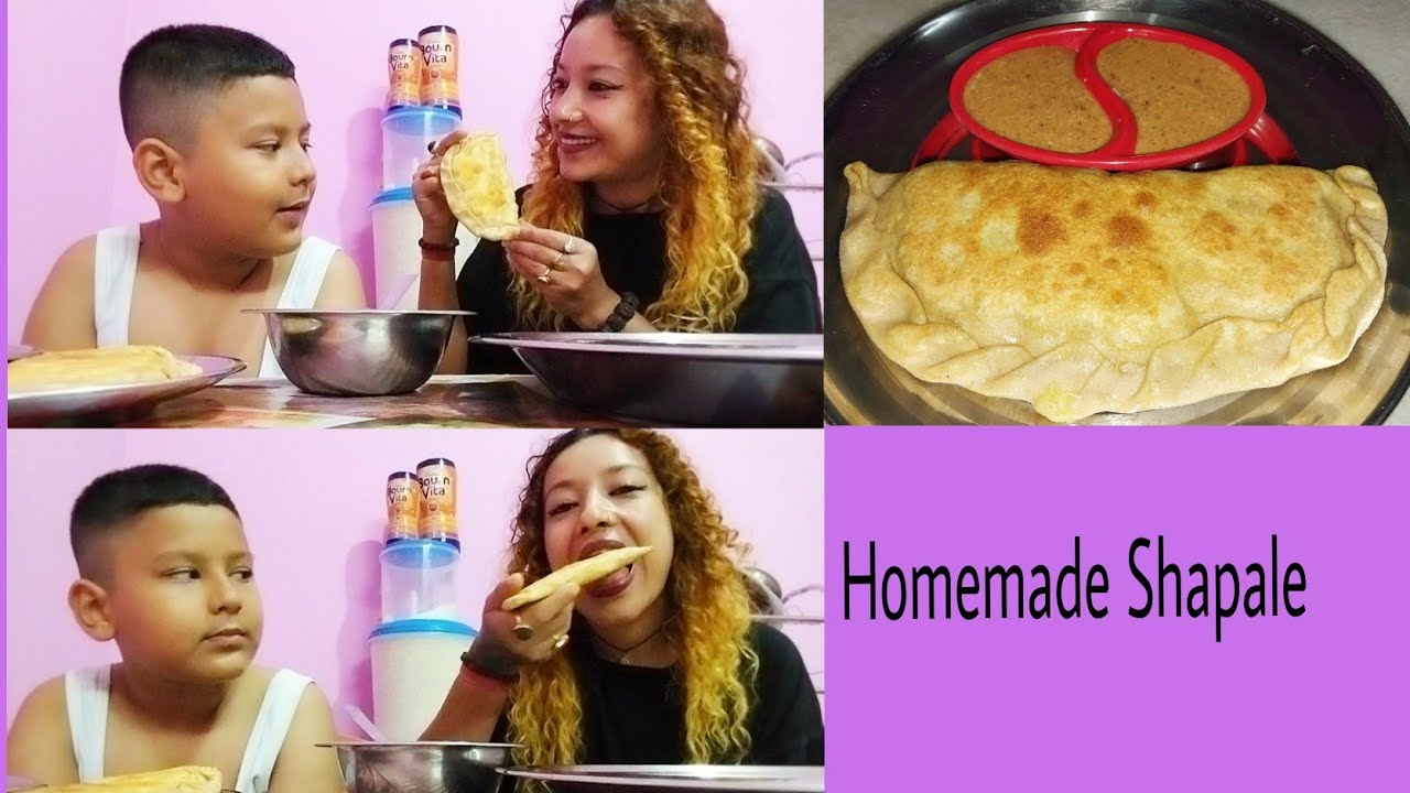 Homemade Veg Shapale Enjoy😋,Aama xora||FoodieMaijuVlogs|| - YouTube