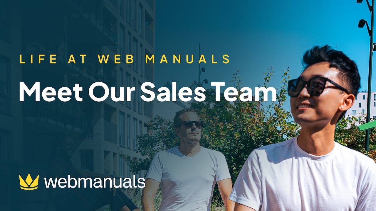 Meet our Sales team | Web Manuals - Document Management System - YouTube