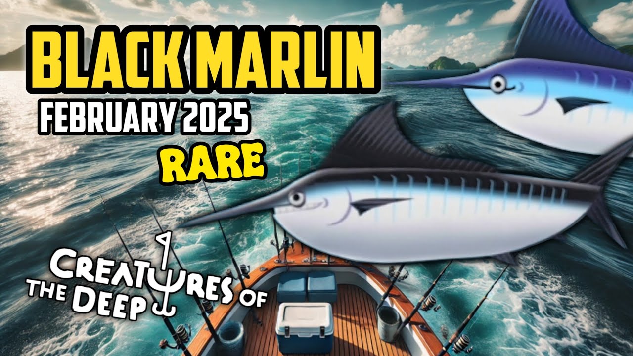 BLUE MARLIN X 2 = 2 GEMS 💎 BONUS BLACK MARLIN 🖤 - Creatures of the Deep ...