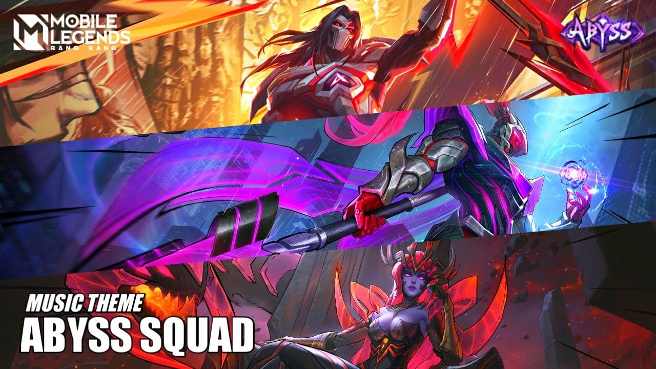 NEW BACKGROUND MUSIC ABYSS SQUAD SKINS | BGM SUPERVILLAIN SQUAD | BGM ...
