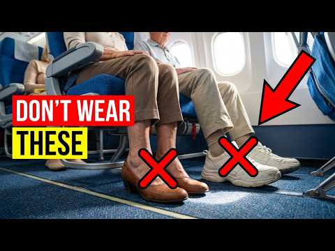 Flight Attendants Say Never Wear These Shoes on a Plane