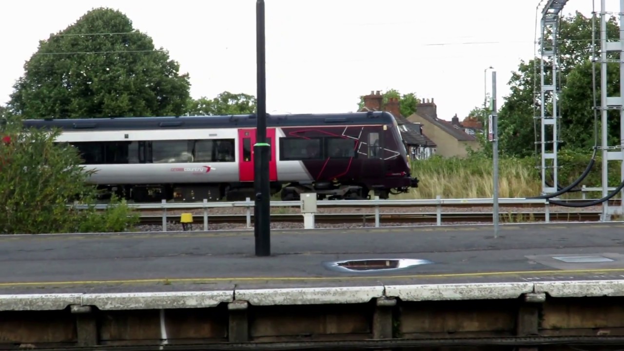 Class 170 - Cross Country - Nuneaton - 16.08.2018 - YouTube