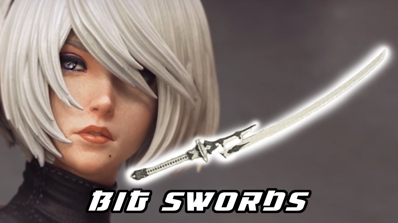NieR:Automata - Big Swords《Moveset》 - YouTube