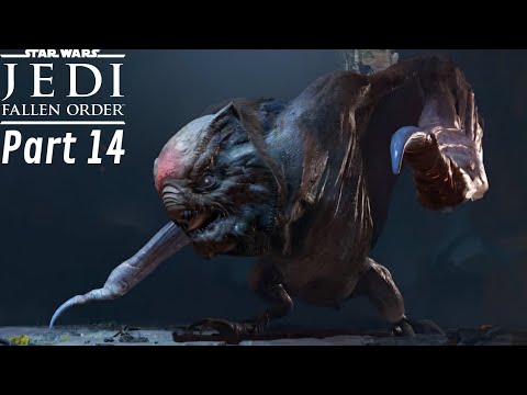 Fighting A Bat??? Star Wars Jedi Fallen Order Gameplay Part 14. (Xbox ...