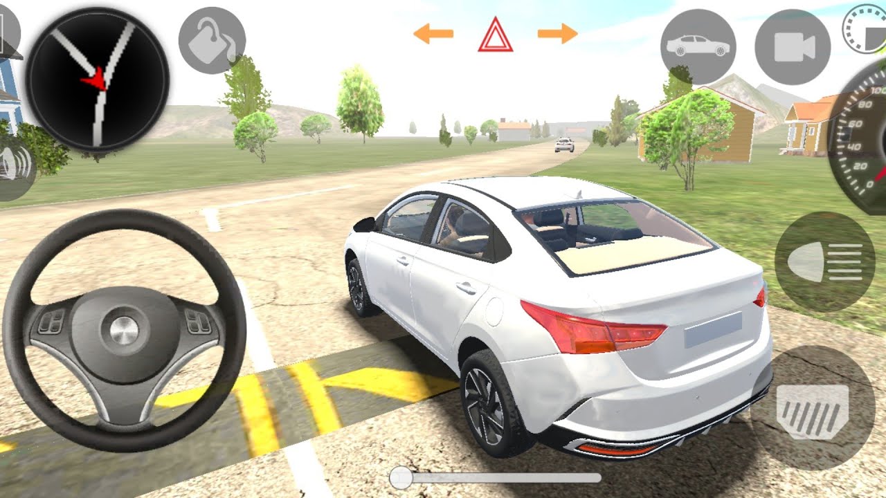 Indian Cars Simulator | Hyundai Verna 2023 | Verna Car | Indian Car ...
