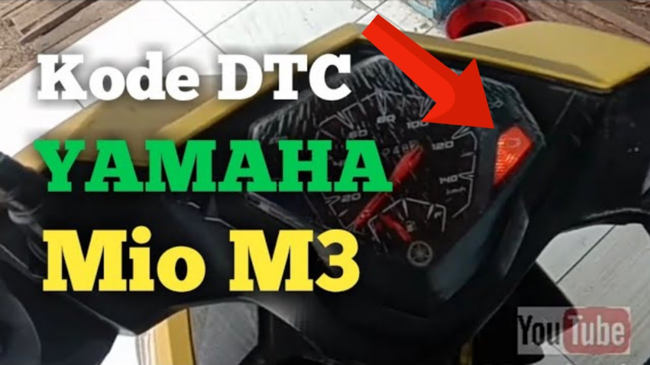 Kode DTC Yamaha Mio M3 / Kode kerusakan Sensor Yamaha Mio M3. Yamaha ...