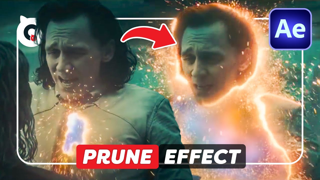 How to PRUNE EFFECT From LOKI (After Effects Tutorial) - YouTube
