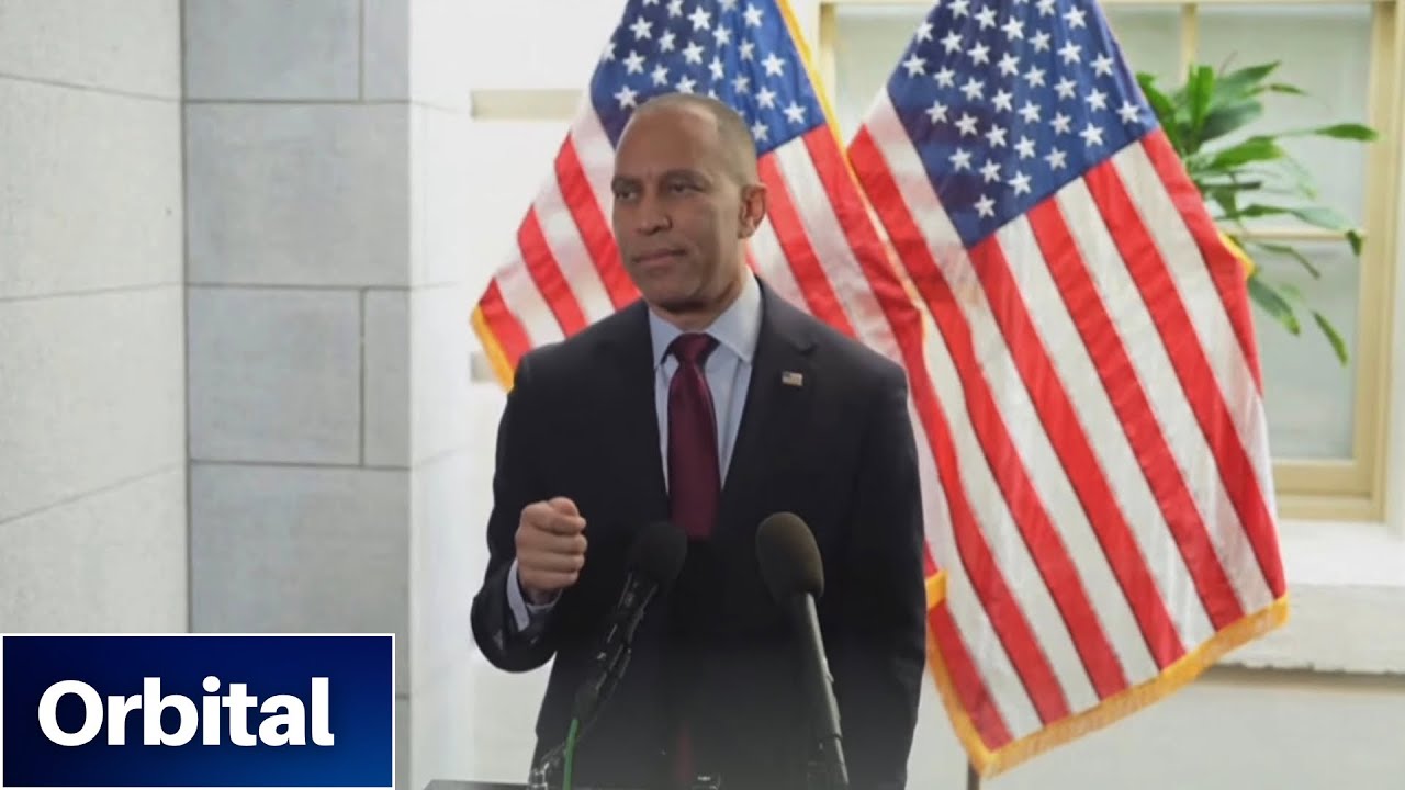 Hakeem Jeffries Slams GOP as Shutdown Hits Day 29 - YouTube