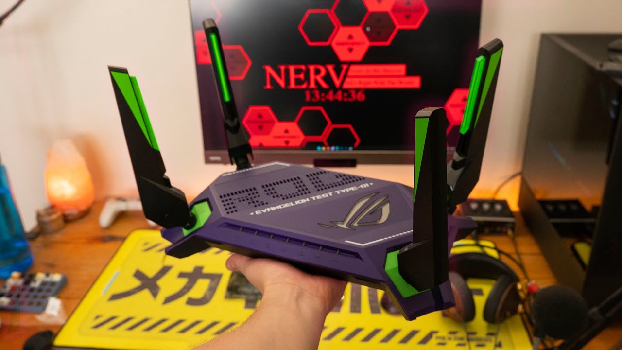 Un ROUTER único. (ROG RAPTURE RT AX6000 EVA) - YouTube