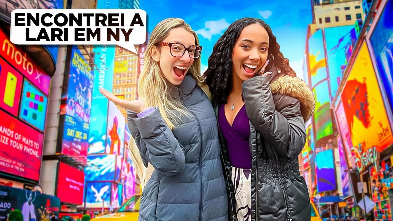 🗽 24 HORAS em NY com a Lari Freitas do Mundo da Lari 🤩 VLOG #2 - YouTube