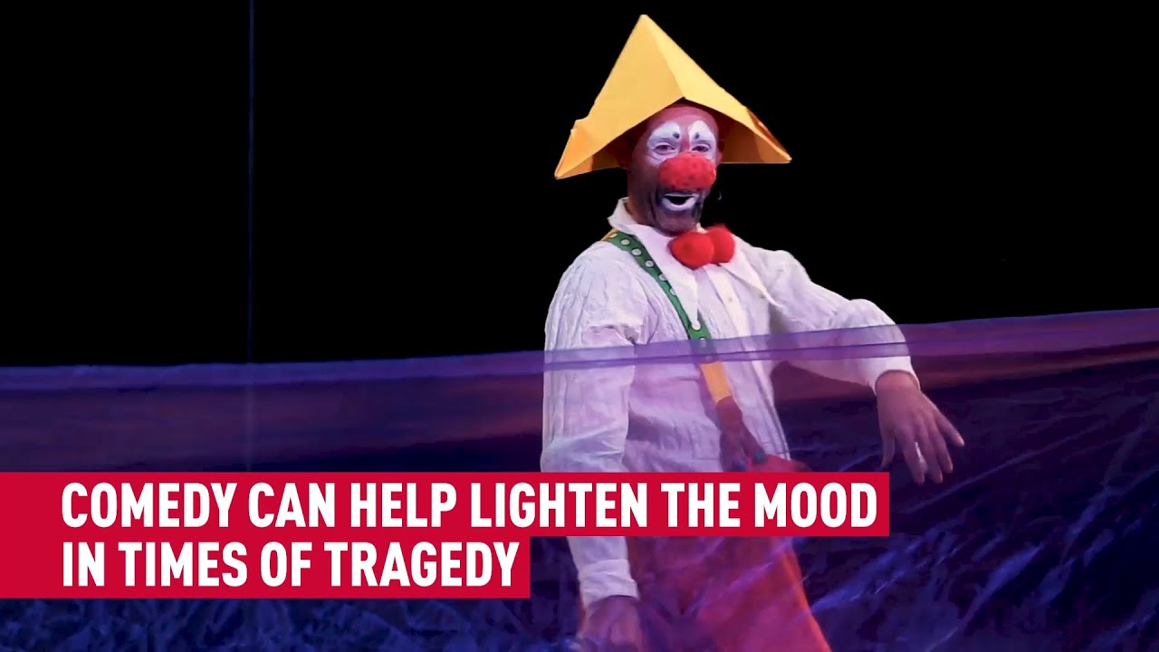 No joke: humour helps people cope during dark times - YouTube