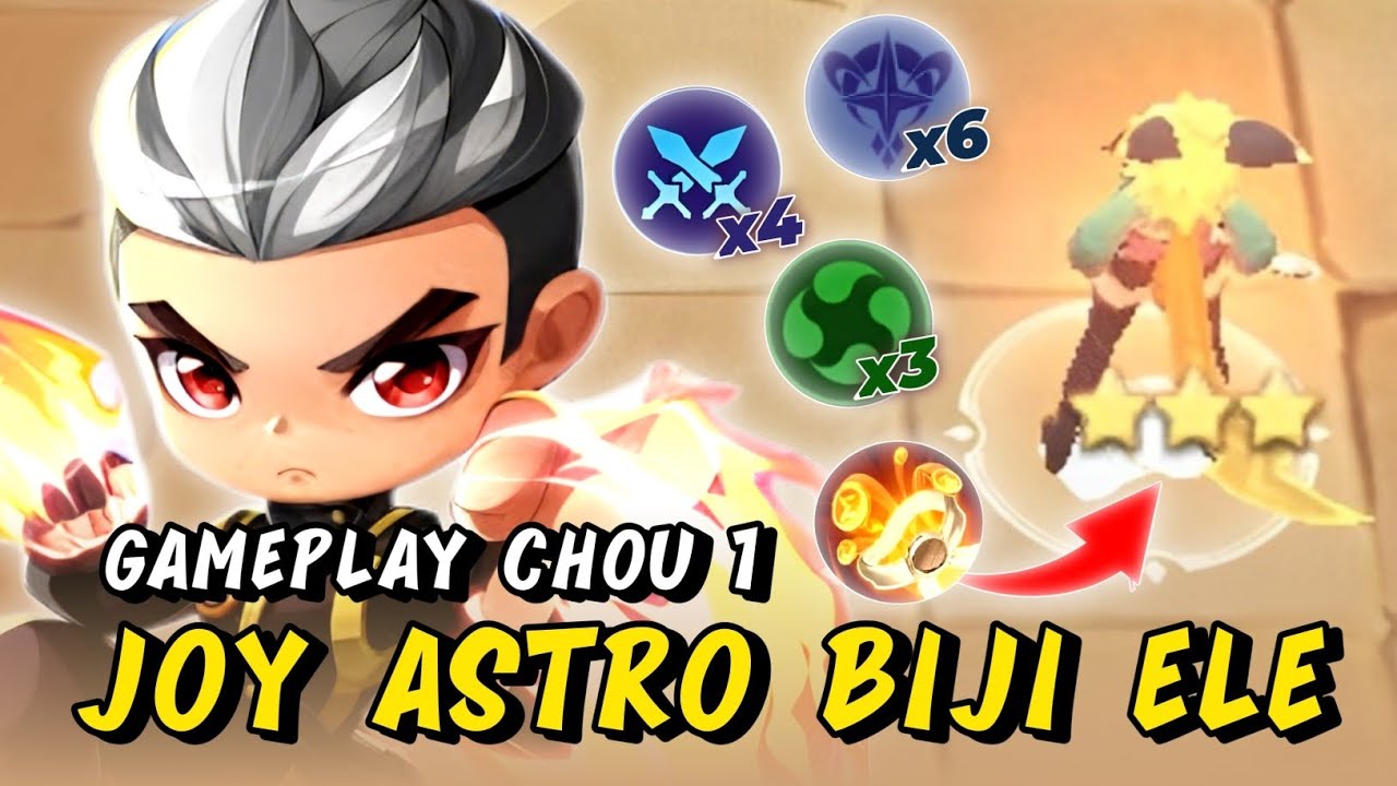 CHOU 1 + JOY ASTRO - COMBO MAGIC CHESS TERKUAT - YouTube