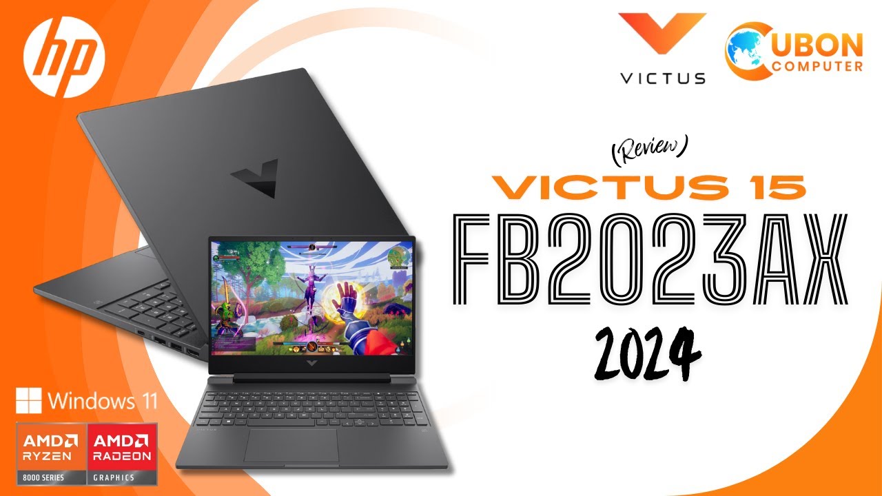 HP VICTUS 15 - FB2023AX โน้ตบุ๊คเกมมิ่งสุดคุ้ม ที่มี Ai ช่วยในการเล่นเกมและทำงาน! | Ubon ...