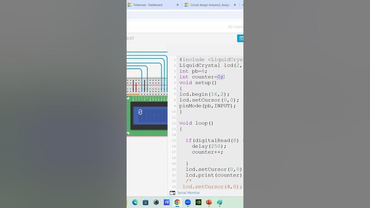 شرح مبسط عن مبدأ counter من خلال الكباس ! من Arduino mastery ‏#akramslab #arduino #iot #projects ...