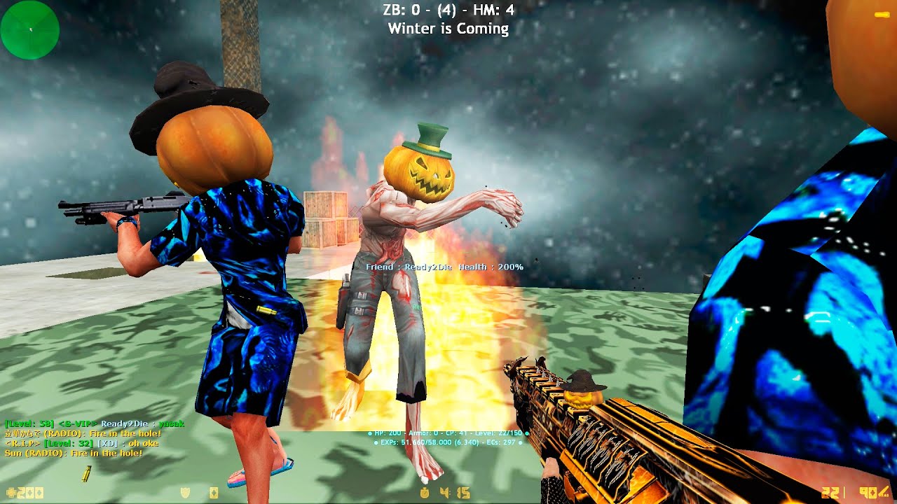 Counter-Strike 1.6: Dark Professional | Zombie Escape | [CSO+Events ...