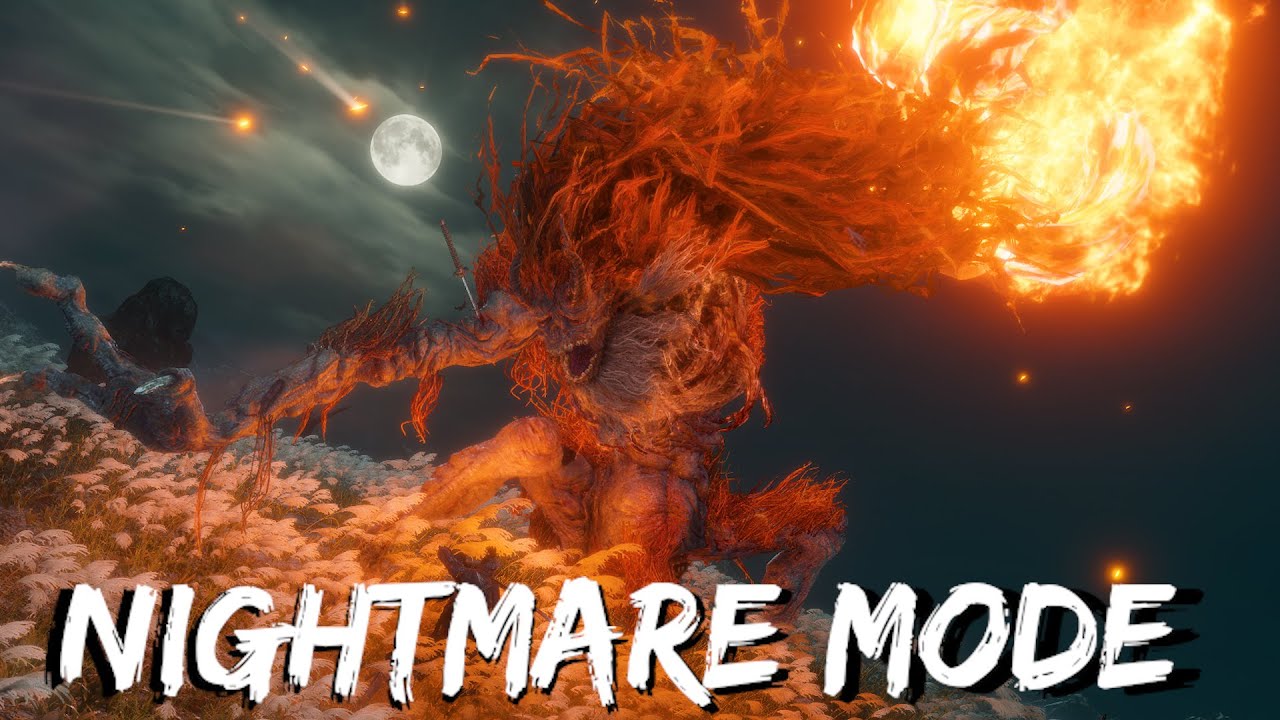 Sekiro: Nightmare Mode - Defeating the Demon of Hatred at AP 1/No ...