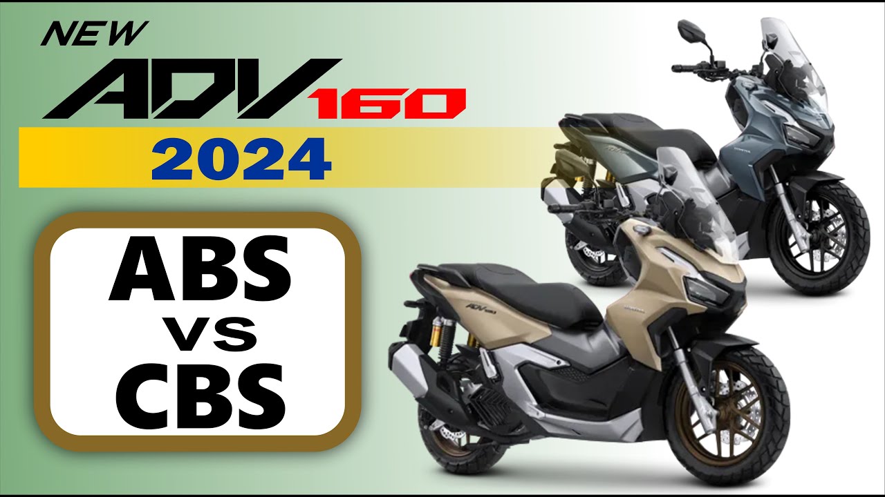 New ADV 160: Difference between ABS and CBS - YouTube