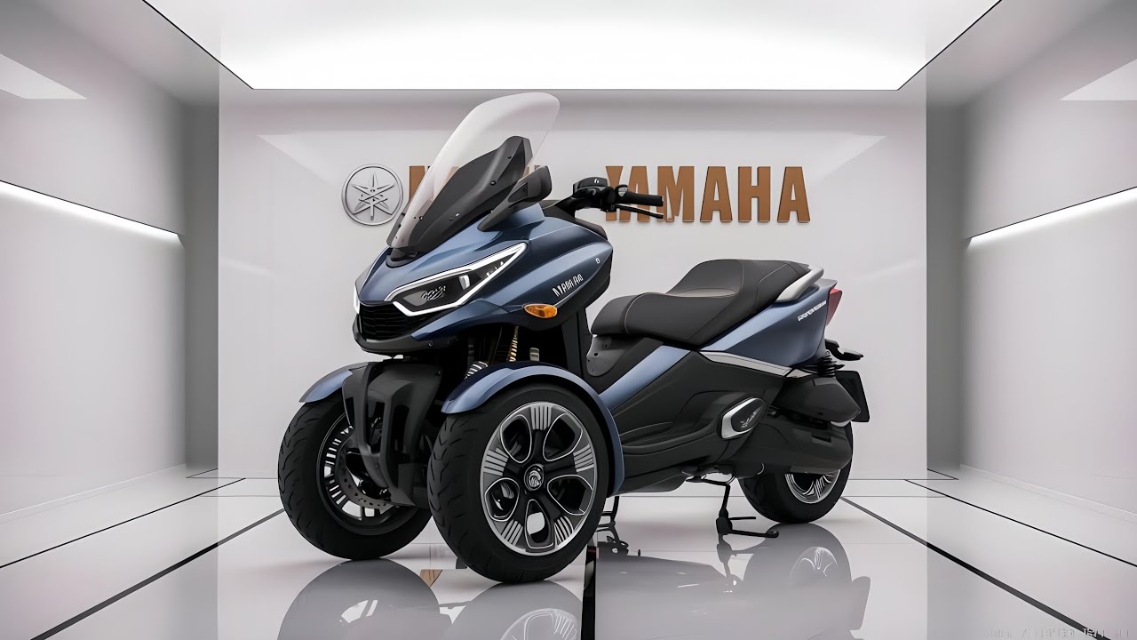 2026 Yamaha Tricity 300 Finally Launched! 3-Wheel Urban Mobility ...