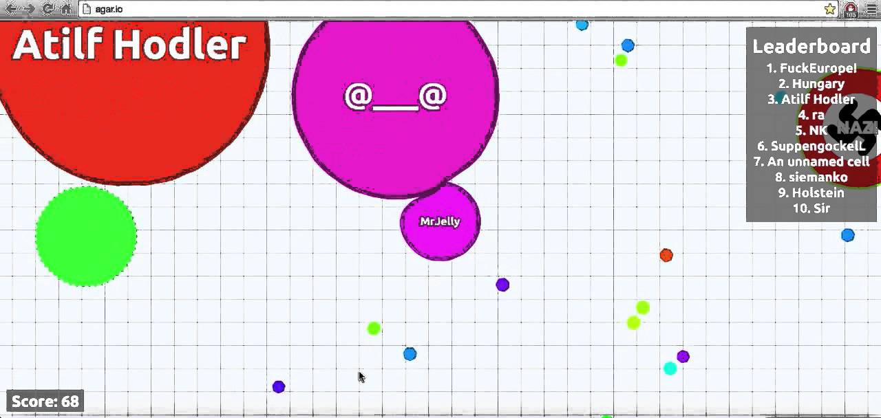 Agar.io[A day in a life of a cell] - YouTube