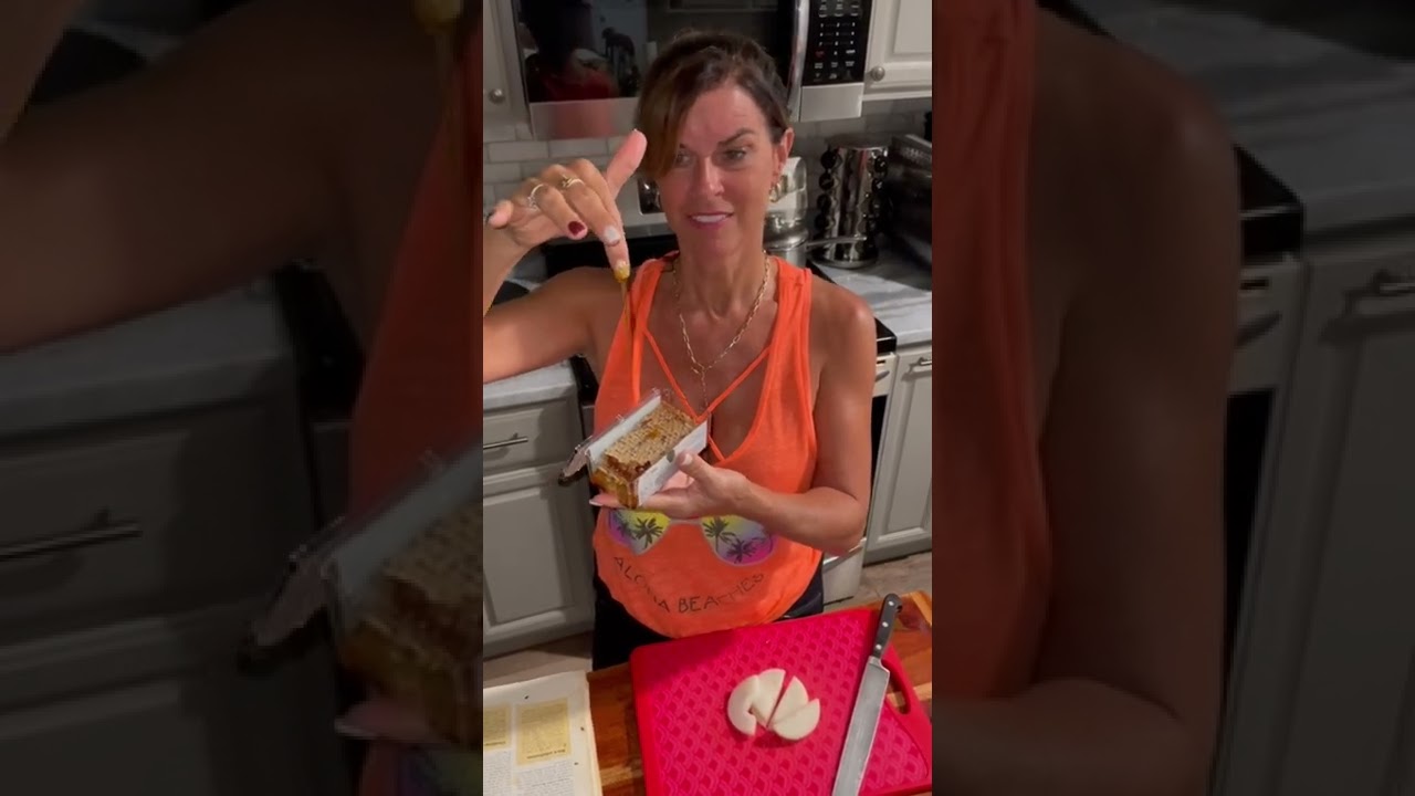 Chef Mary cooking a roasted chicken using a honeycomb marinade. Must ...