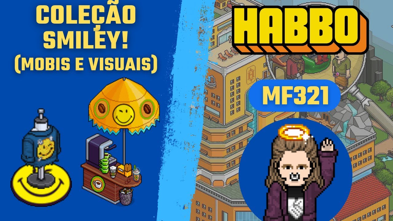COLEÇÃO SMILEY - HABBO 2023 - YouTube