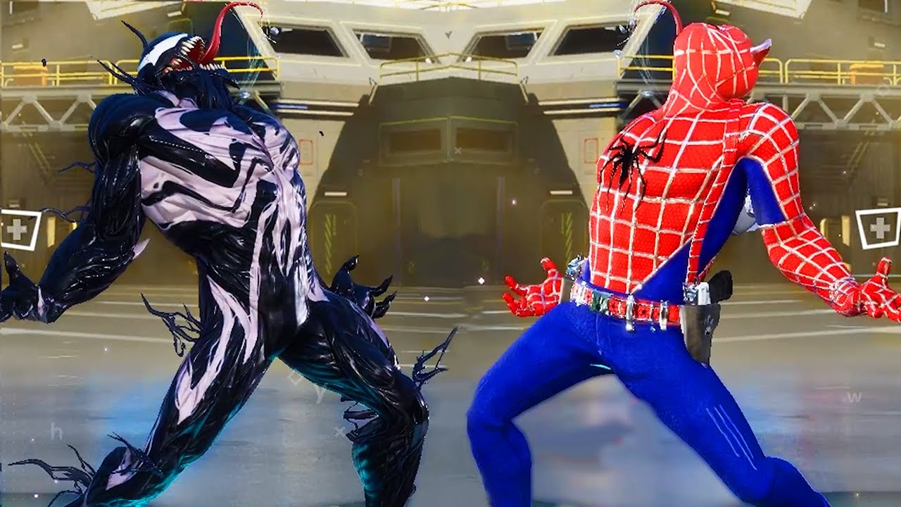 Fortnite VENOM vs SPIDERMAN (SpiderMeow). We Are Venom Built-In Emote ...