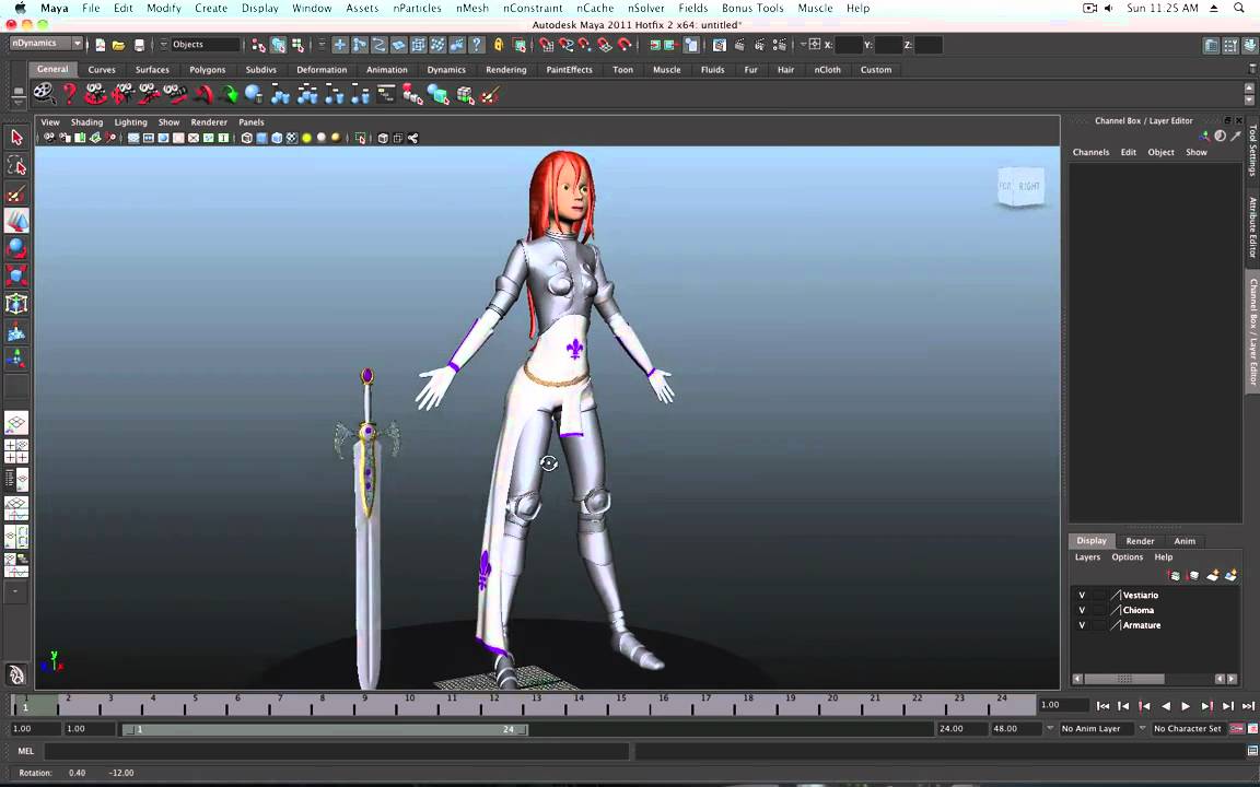 Guida di base su Autodesk Maya 2011 1x03 - Navigare nella viewport ...
