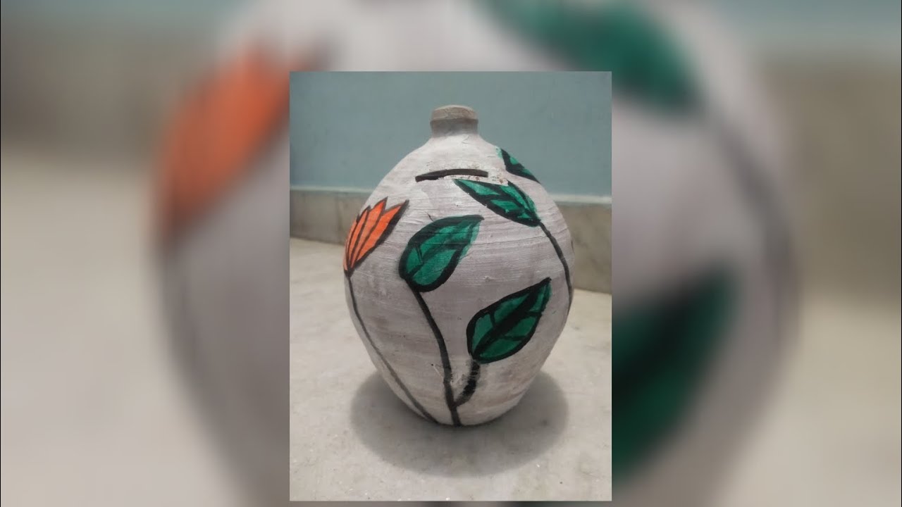 how to decorate gullak - YouTube