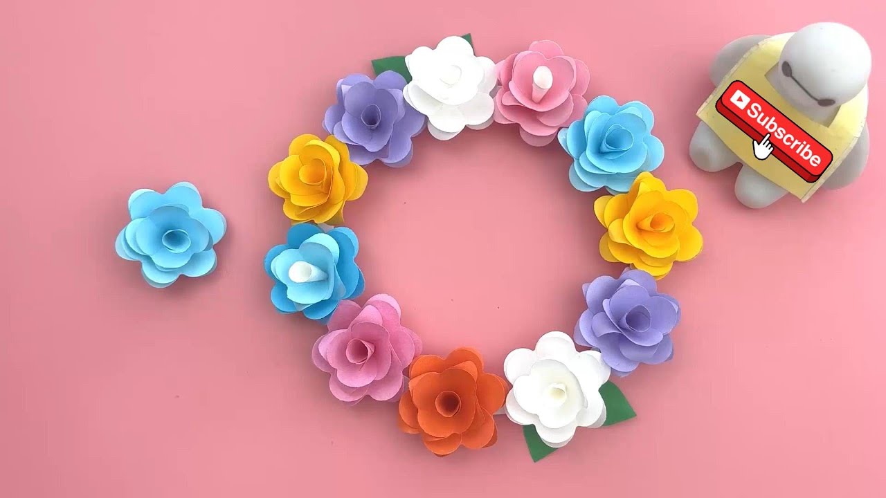 🌹 Easy DIY Mini Paper Roses | Handmade Origami Tutorial for Perfect ...