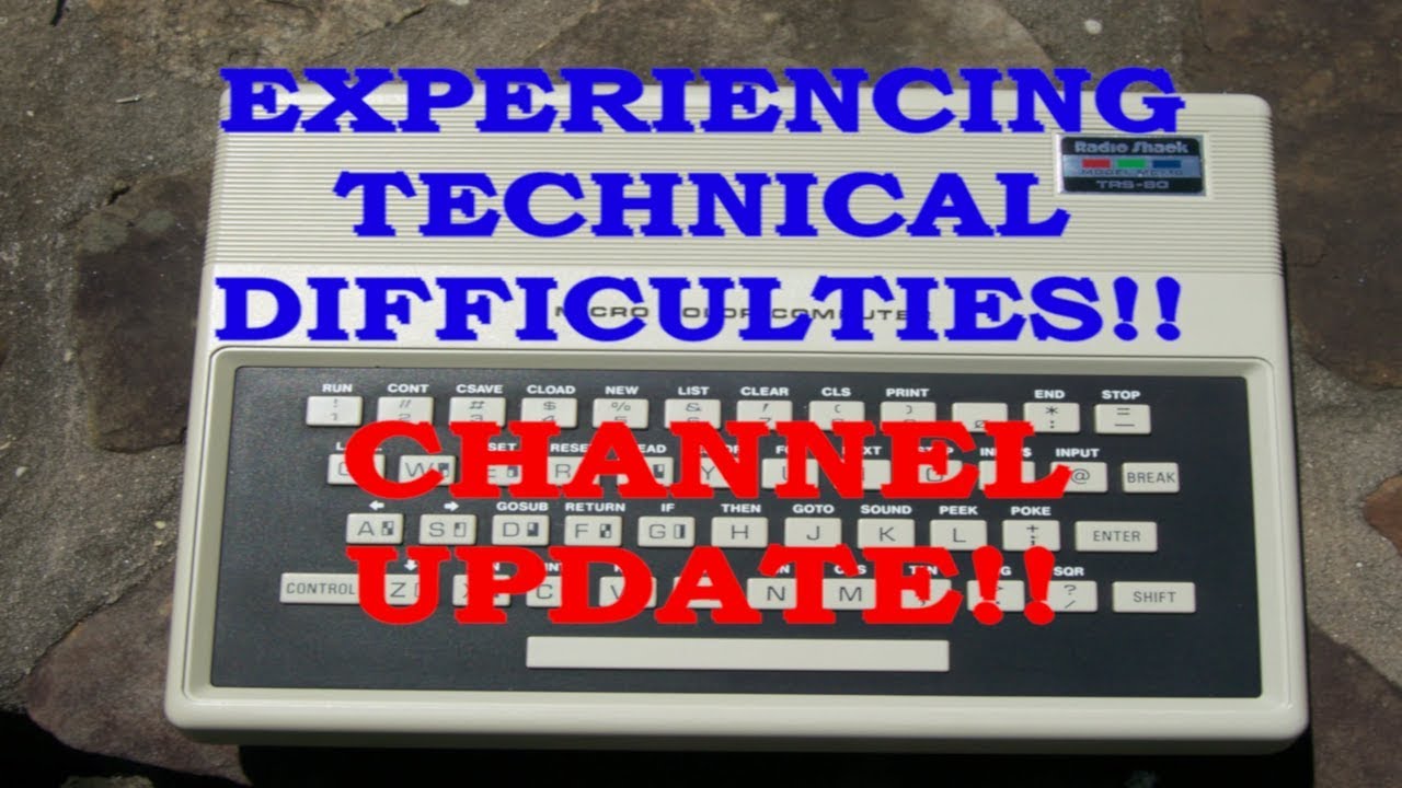 Technical Problems - Quick Channel Update! - YouTube
