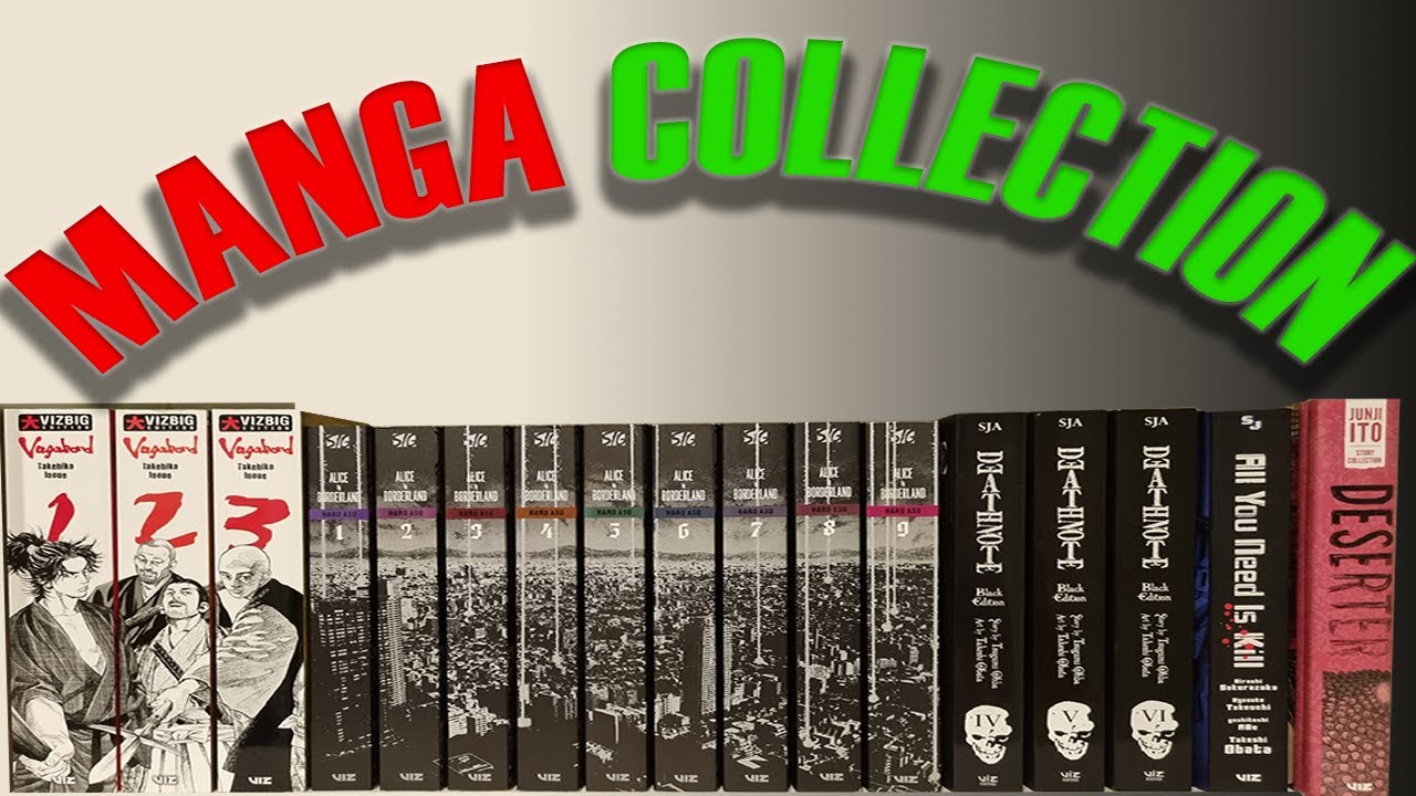 Huge Manga Collection Tour! 300+ Volumes! - YouTube