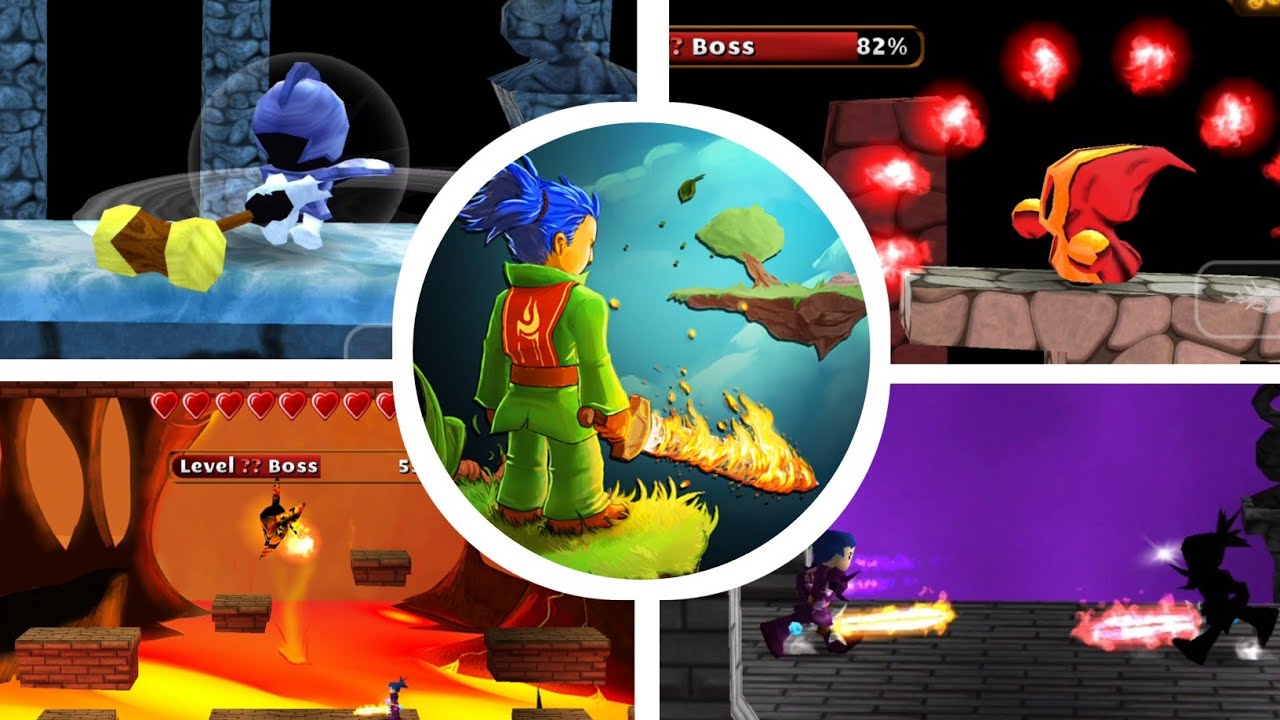 Swordigo All Bosses: Megablade Most Powerful Weapons - YouTube