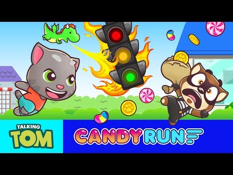 🍭 What the fudge?! 🍭 Talking Tom Candy Run 🍭 GAME Teaser