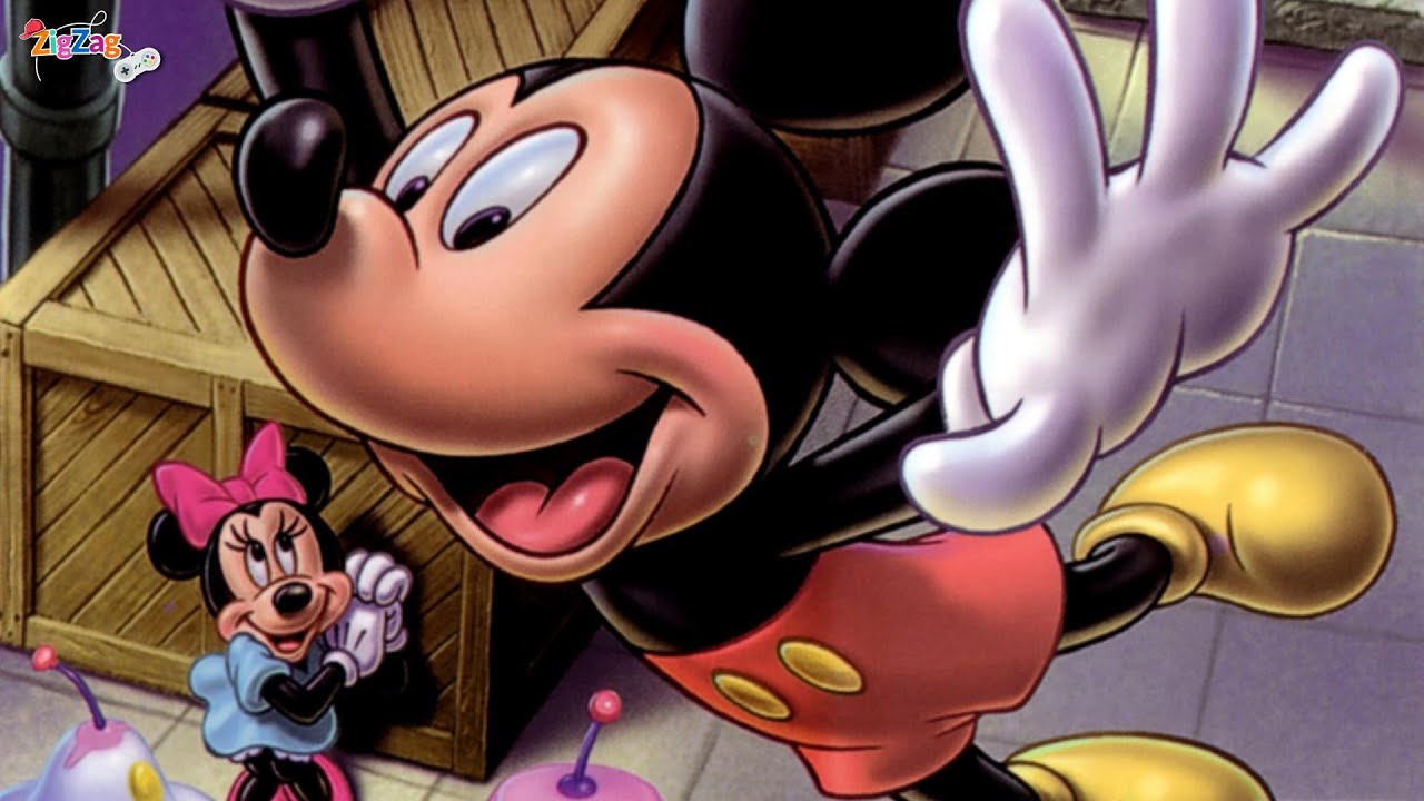 Rato MIckey Disney's Hide and Sneak | Full Movie Game | ZigZag - YouTube