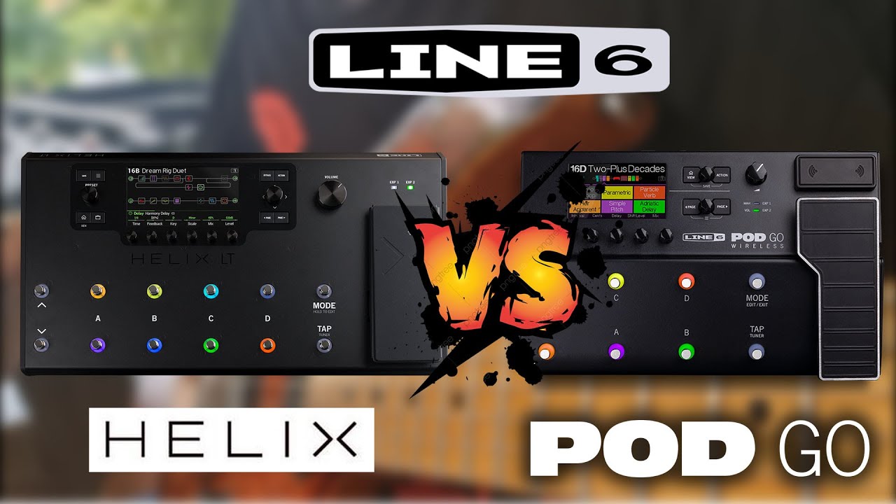 POD GO vs Helix LT - YouTube