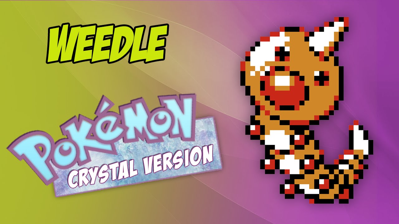Pokemon Pixel Art - Weedle (PKMN Crystal) - YouTube