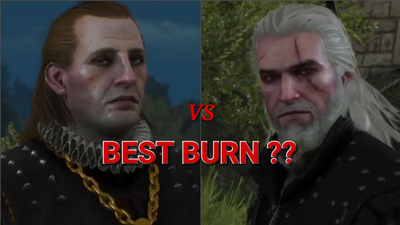 The witcher 3 best line geralt makes fun of morvan vorish - YouTube