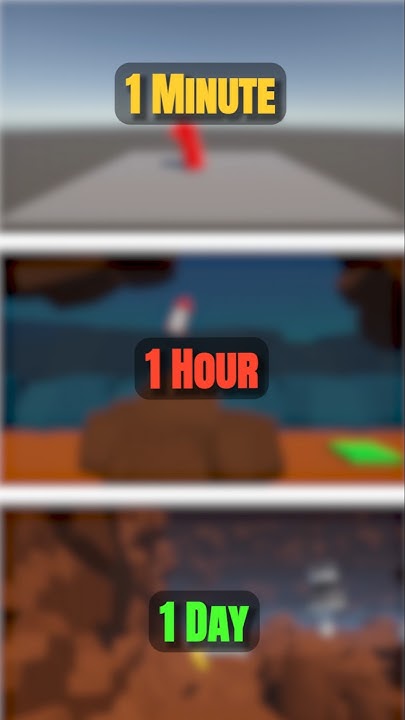 I made the same game in 1 Minute vs 1 Hour vs 1 Day 🔥 #devday #devlog #gamedevblog #unity # ...